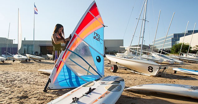 Closeup: New Sailing Center Opens - Northwestern Now