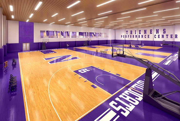 Northwestern Athletics unveils Trienens Performance Center ...
