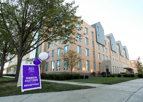 Northwestern celebrates opening of modern residence hall - Northwestern Now