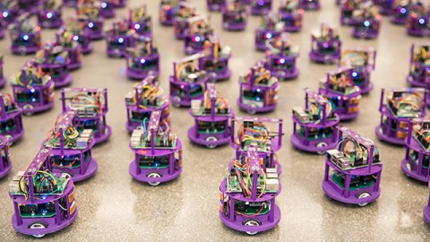 Swarming Robots Avoid Collisions Traffic Jams Northwestern Now