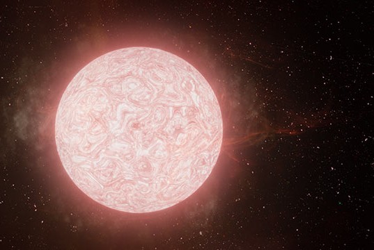 Astronomers capture red supergiant’s death throes - Northwestern Now