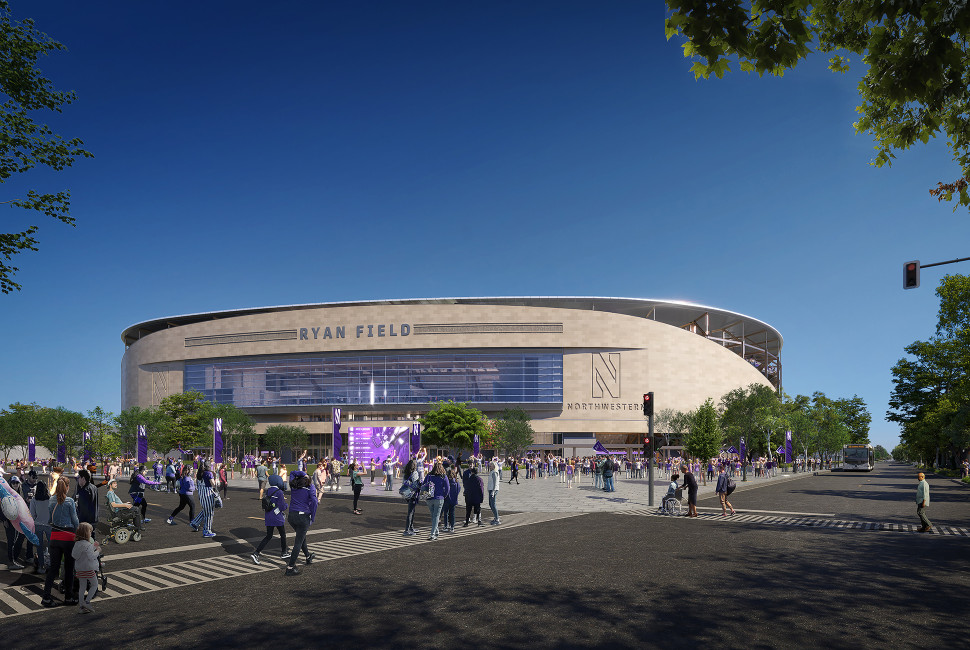 Northwestern releases early design concepts for dynamic new Ryan Field ...