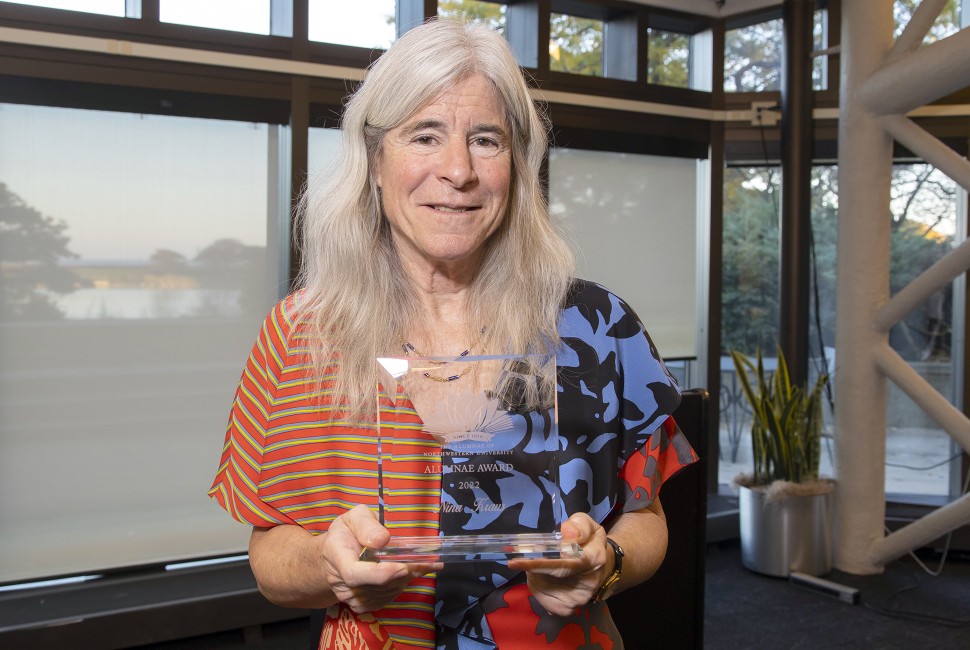 Nina Kraus receives 2022 Alumnae Award - Northwestern Now