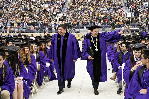 Scenes from Commencement - Northwestern Now