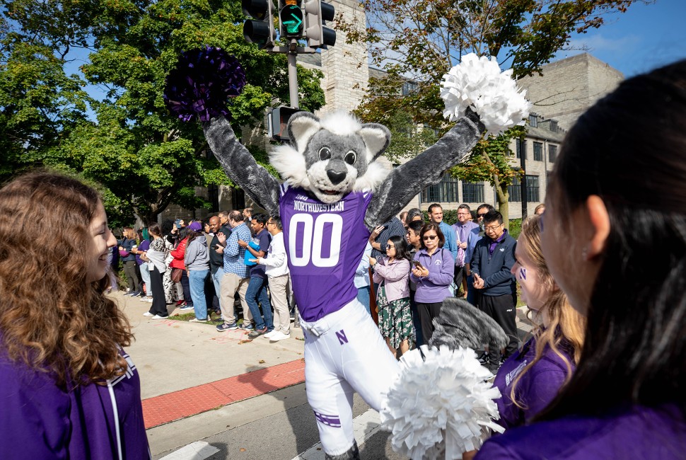 Sights and sounds of March Through the Arch - Northwestern Now