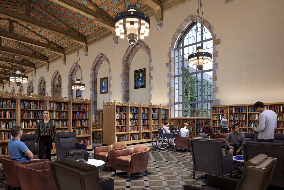 Deering Library undergoing major renovations - Northwestern Now