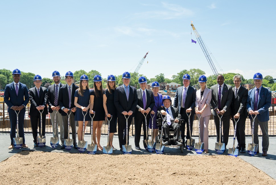 Northwestern celebrates the groundbreaking of new Ryan Field ...