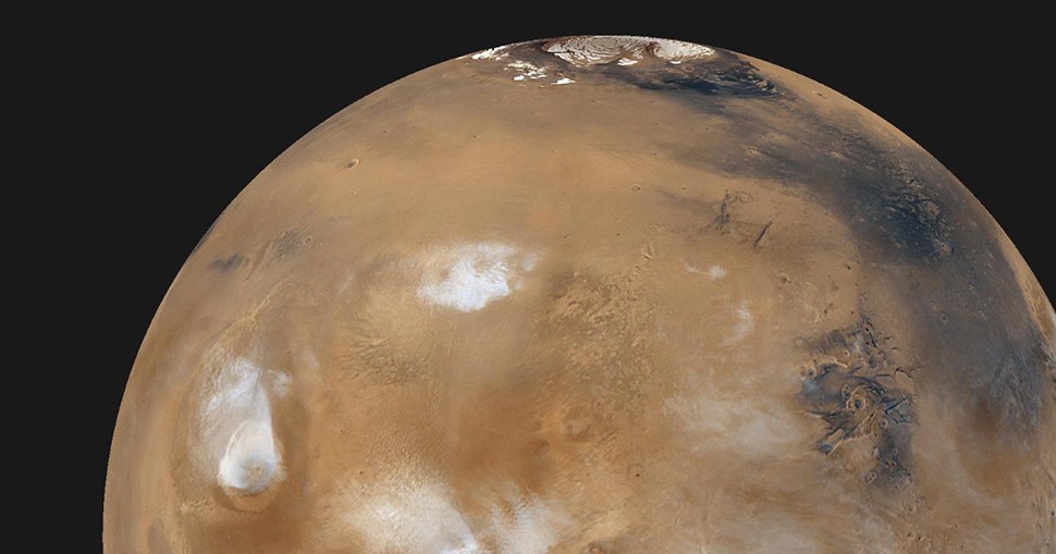 Planet Mars Surface Temperature