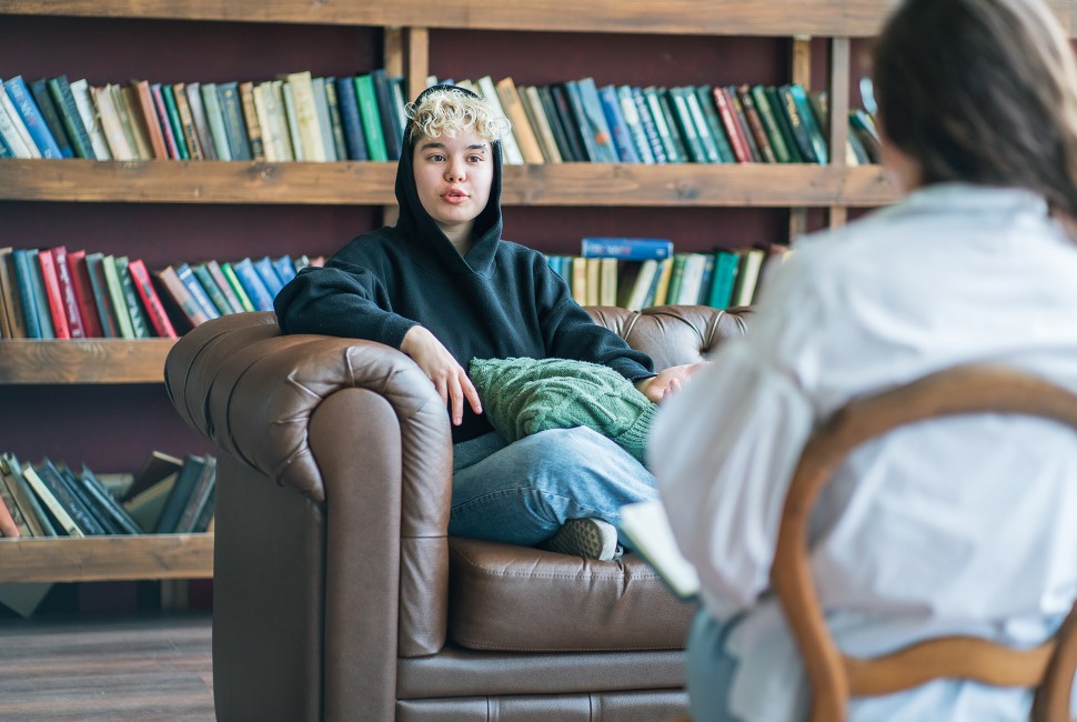 When it comes to therapy sessions, sometimes just one can help ...